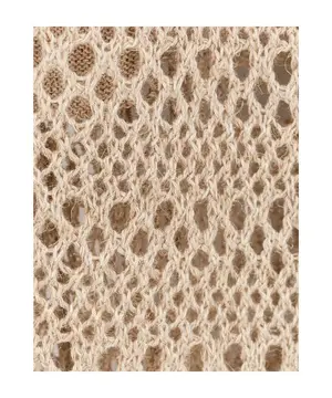 Brunello Cucinelli Net Short-sleeved Knitted Cardigan