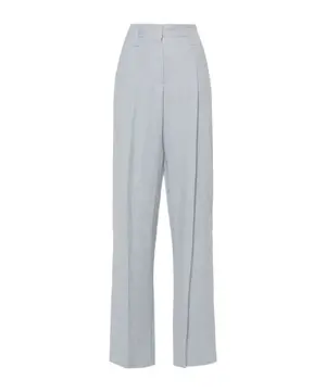 Brunello Cucinelli Pleated Straight-leg Trousers