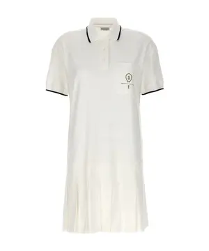 Brunello Cucinelli Logo Detailed Polo Dress