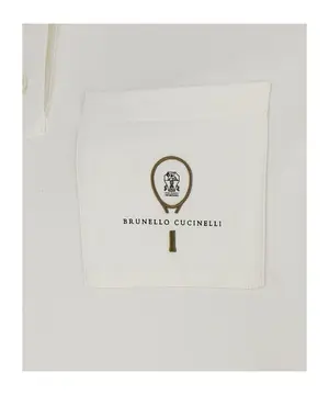 Brunello Cucinelli Logo Detailed Polo Dress
