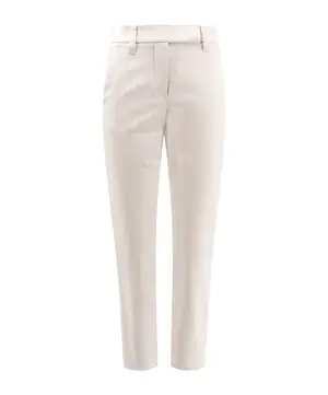 Brunello Cucinelli Cropped Stretch Trousers