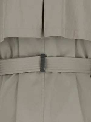 Brunello Cucinelli Double-breasted Trench Coat