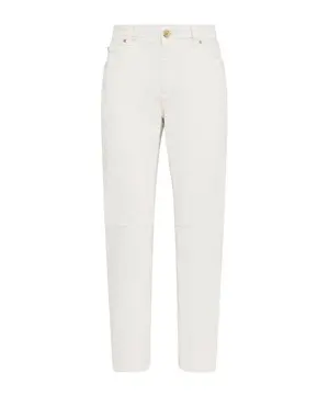 Brunello Cucinelli Mid-rise Tapered-leg Jeans