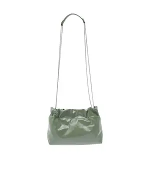 Brunello Cucinelli Logo-printed Chain-linked Shoulder Bag