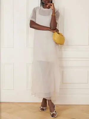 Brunello Cucinelli Tulle Dress