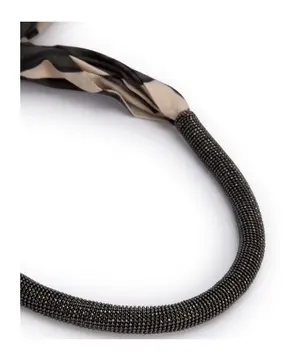 Brunello Cucinelli Bow Embellished Necklace