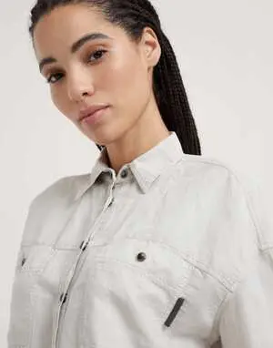 Brunello Cucinelli Linen-cotton Blend Shirt