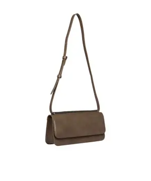 Brunello Cucinelli Logo Embossed Shoulder Bag