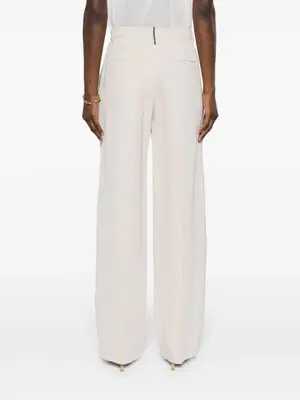 Brunello Cucinelli Inverted-pleat Straight-leg Trousers