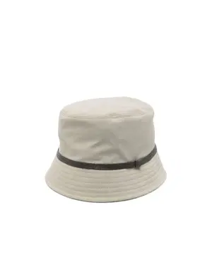 Brunello Cucinelli Monili Chain Detail Bucket Hat