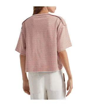 Brunello Cucinelli Striped Crewneck T-shirt