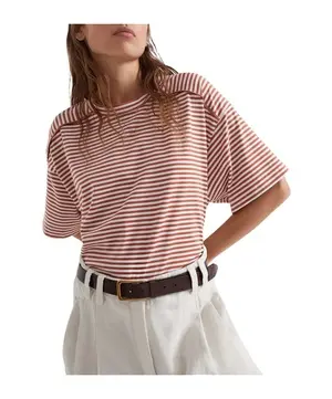 Brunello Cucinelli Striped Crewneck T-shirt