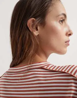 Brunello Cucinelli Striped Crewneck T-shirt