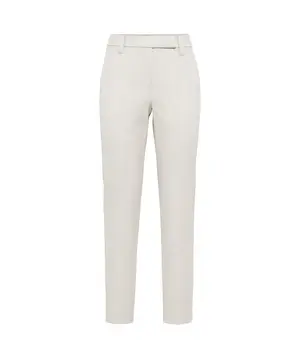 Brunello Cucinelli Mid-rise Skinny Trousers