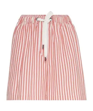Brunello Cucinelli Striped Drawstring Shorts