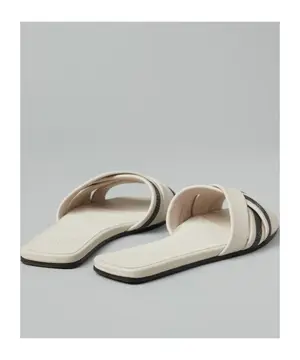 Brunello Cucinelli Beaded Slip-on Sandals