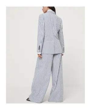 Brunello Cucinelli Striped Cotton Suit