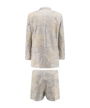 Brunello Cucinelli Embellished Two-piece Suit