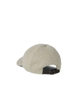 Brunello Cucinelli Monili Embellished Baseball Cap - Beige