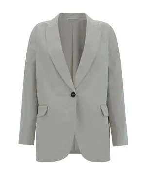 Brunello Cucinelli Single Breasted Blazer
