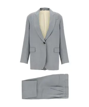 Brunello Cucinelli Single-breasted Blazer Set
