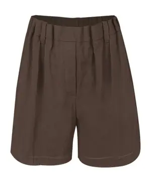Brunello Cucinelli Pleat-detail Cotton Shorts