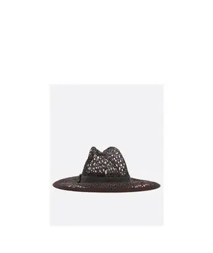 Brunello Cucinelli Open-weave Fedora Hat