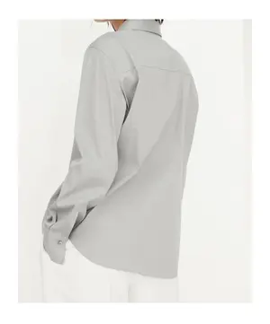 Brunello Cucinelli Bead Embellished Poplin Shirt