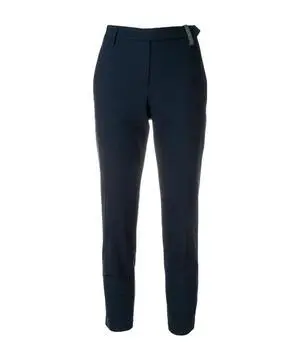 Brunello Cucinelli Cigarette Trousers - Black