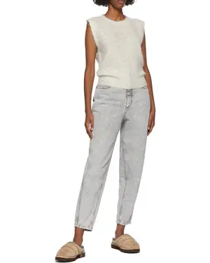 Brunello Cucinelli Faded Boyfriend Jeans