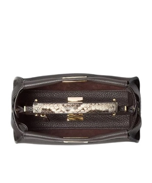 Fendi Peekaboo Cuoio Romano Leather Bag