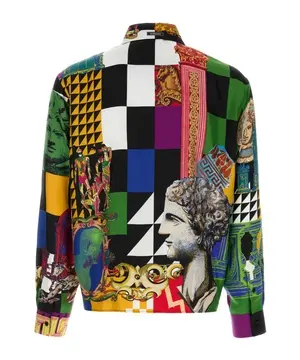 Versace Medusa Collage Printed Shirt - No