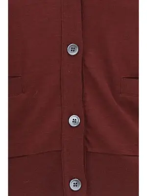 Thom Browne V-neck Cardigan With Signature Striped Detail