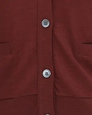 Thom Browne V-neck Cardigan With Signature Striped Detail