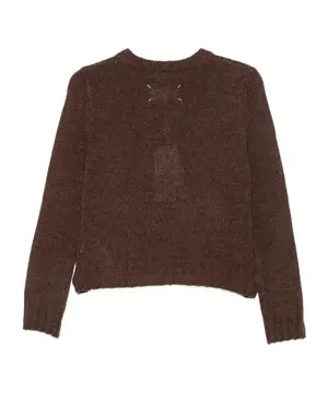 MAISON MARGIELA Velvet Patchwork Sweater