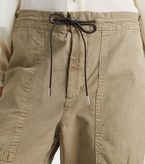 FRAME Gallery Cotton Wide-leg Pants