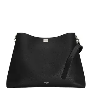 Dolce & Gabbana Vittoria Shoulder And Crossbody Bag In Calfskin - Black