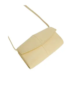 JIL SANDER Linea Wallet With Strap - Cream