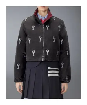 Thom Browne Lobster-embroidered Reversible Jacket