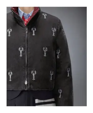 Thom Browne Lobster-embroidered Reversible Jacket