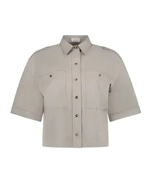 Brunello Cucinelli Short Sleeve Shirt