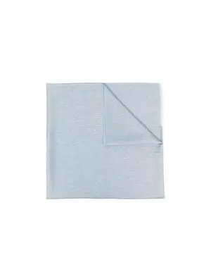 Brunello Cucinelli Metallic-threading Frayed Scarf - Blue