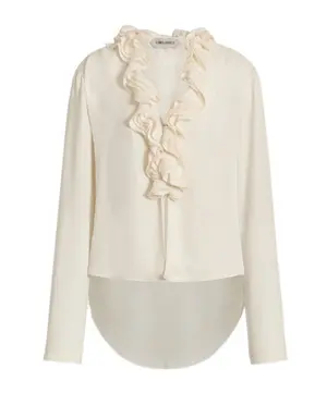 Alberta Ferretti Flowing Shirt - Ivory