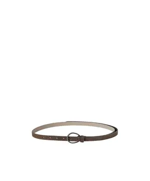 Brunello Cucinelli Monili Chain-detail Leather Belt