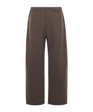 Sacai Cotton Jersey Pants - Khaki