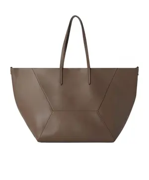 Brunello Cucinelli Leather Tote Bag