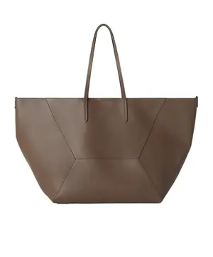 Brunello Cucinelli Leather Tote Bag