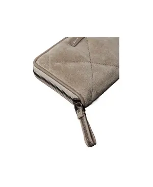 Brunello Cucinelli Logo Quilted Wallet