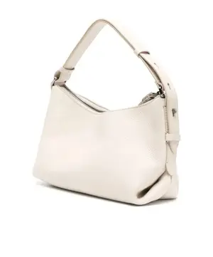 Brunello Cucinelli Logo-stamp Leather Top-handle Bag