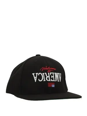 WILLY CHAVARRIA Community Center Embroidered Cotton Cap